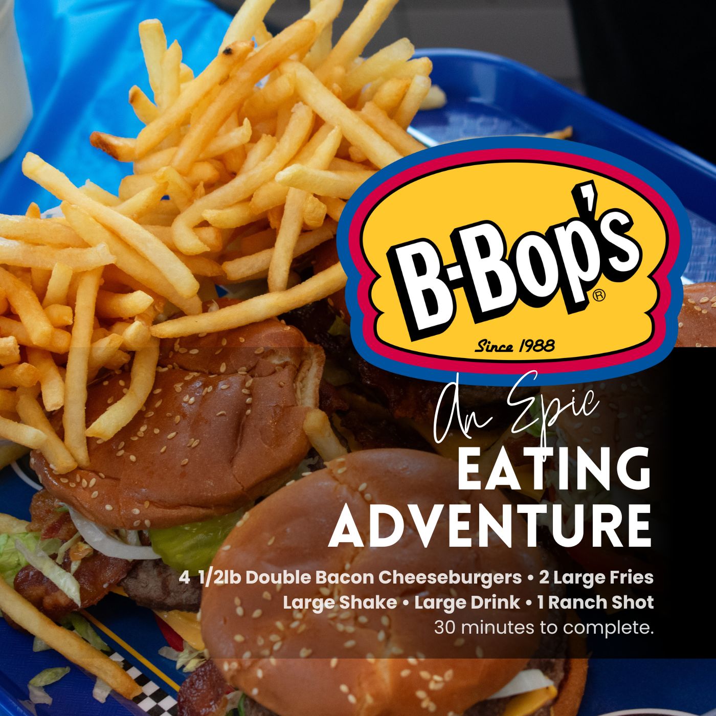 The B-Bop’s Belly Buster Challenge | B-Bop's | Fast Food in Iowa